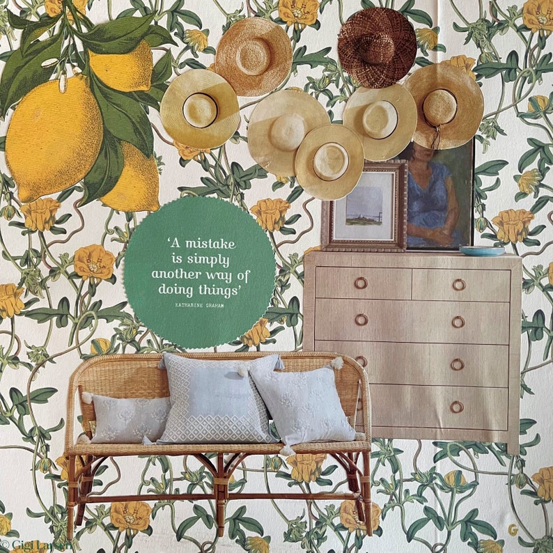 No Mistakes Collage - Etsy