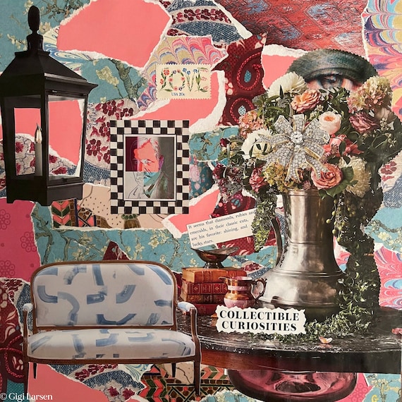 Collectible Curiosities Collage - Etsy