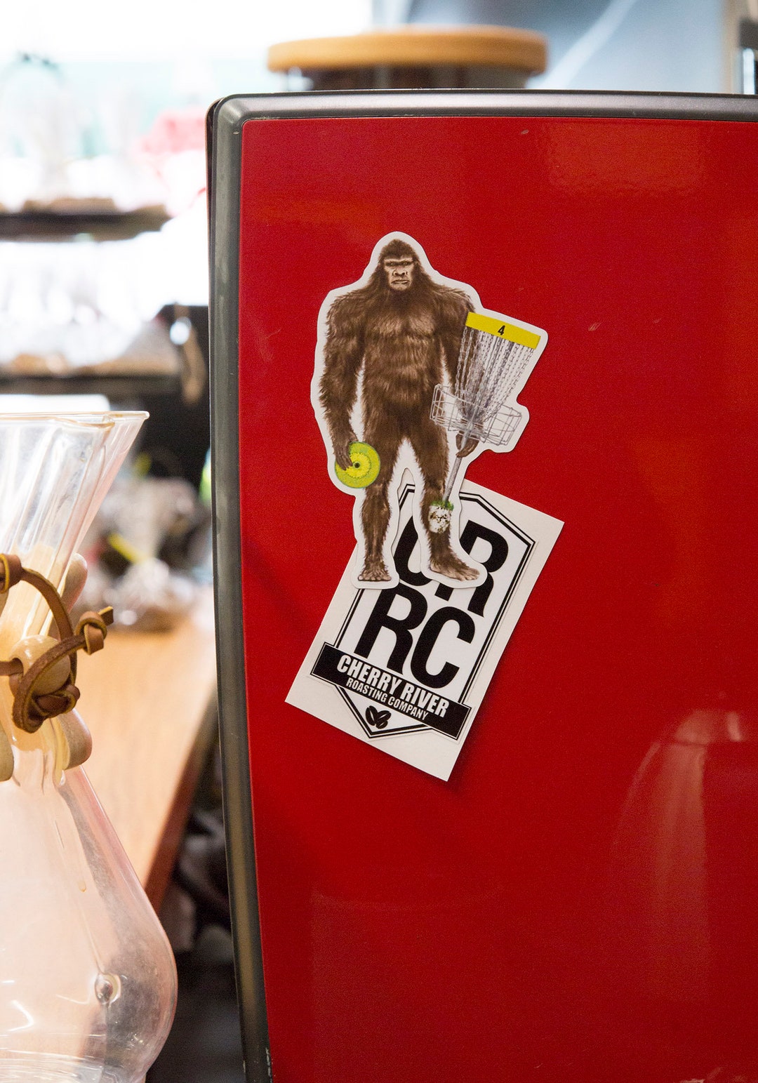 Sasquatch, Bigfoot Disc Golf Magnet - Etsy