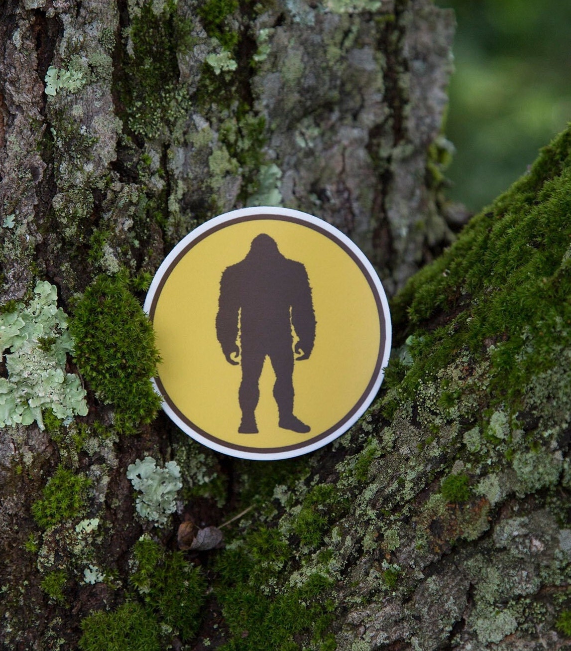 Sasquatch Bigfoot Sticker - Etsy