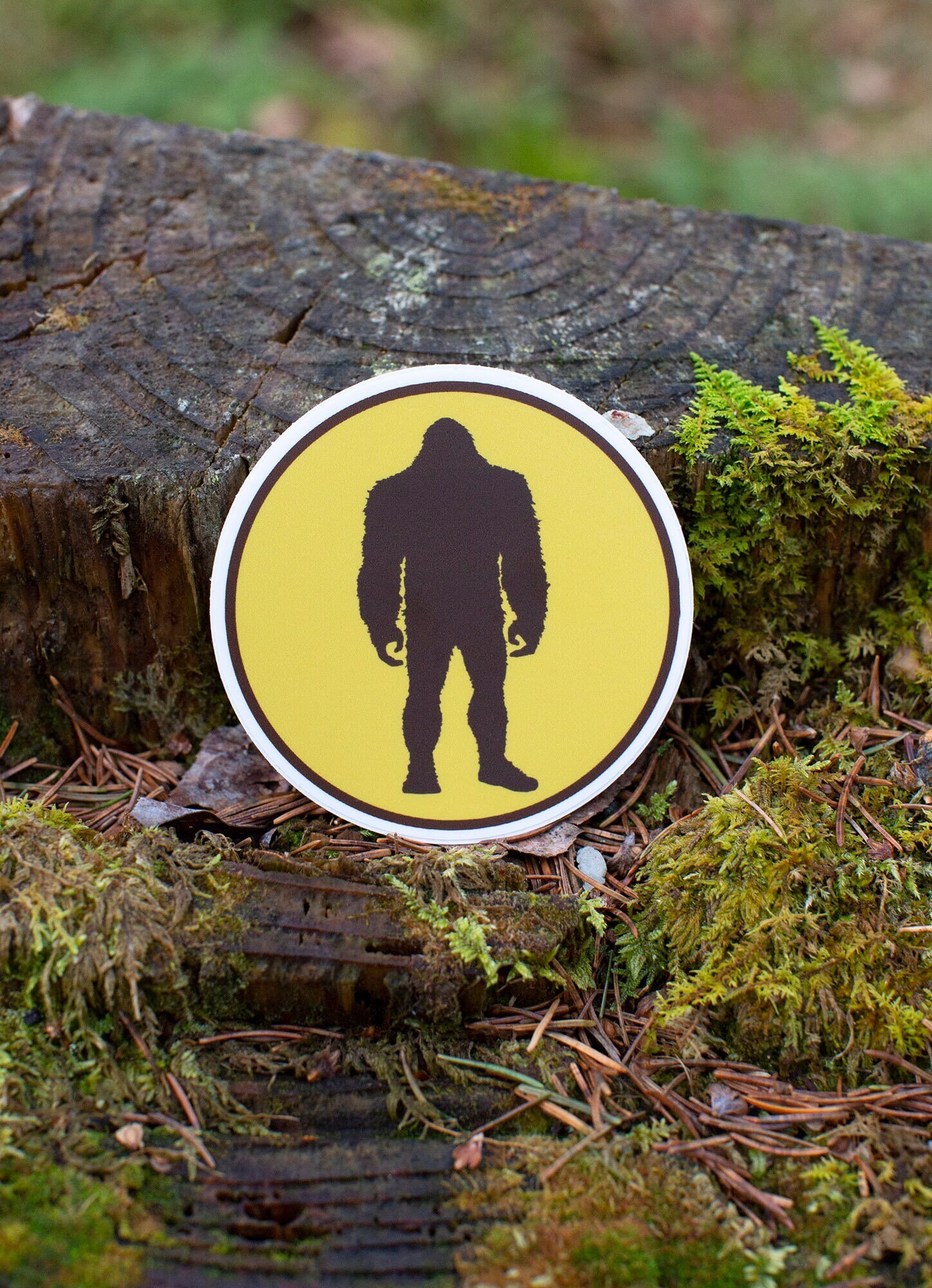 Sasquatch Bigfoot Sticker - Etsy