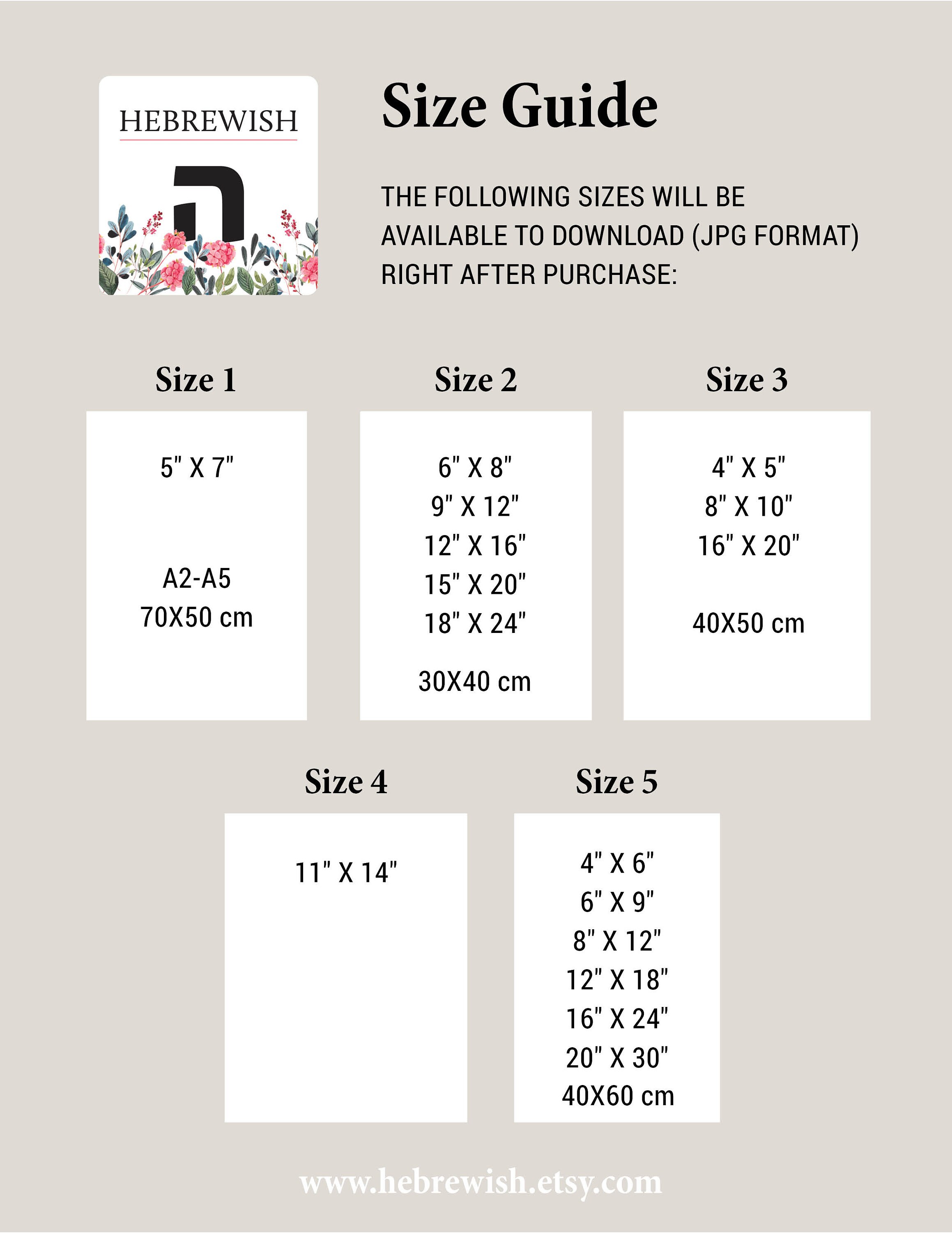 Immanuel, God is With Us, Yeshua, Hebrew Wall Art Print, Hebrew Letters ...