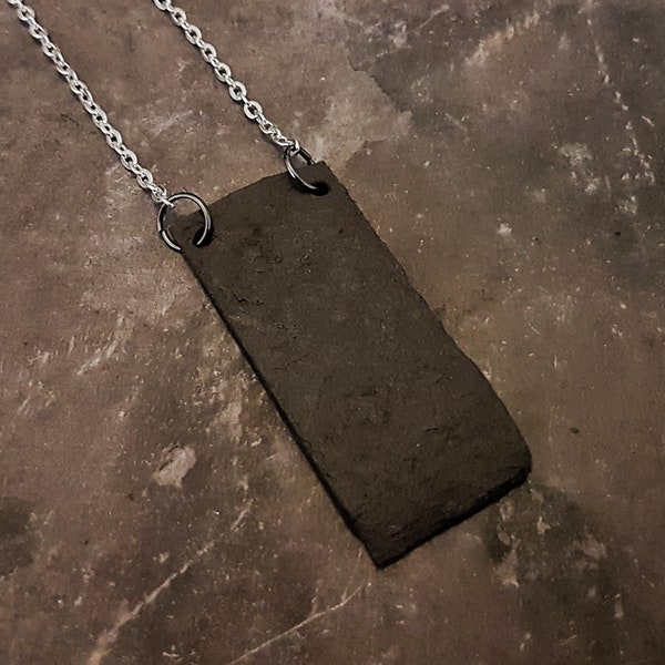 Slate Necklace - Etsy