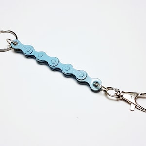 Recycled Bike Chain Keyring - Etsy