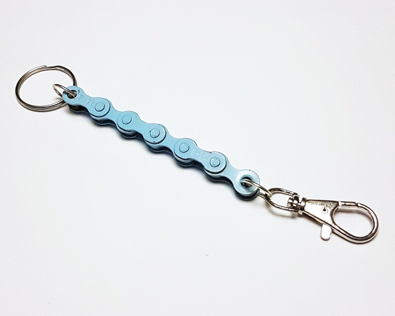 Recycled Bike Chain Keyring - Etsy