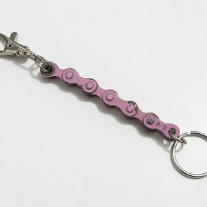 Recycled Bike Chain Keyring - Etsy