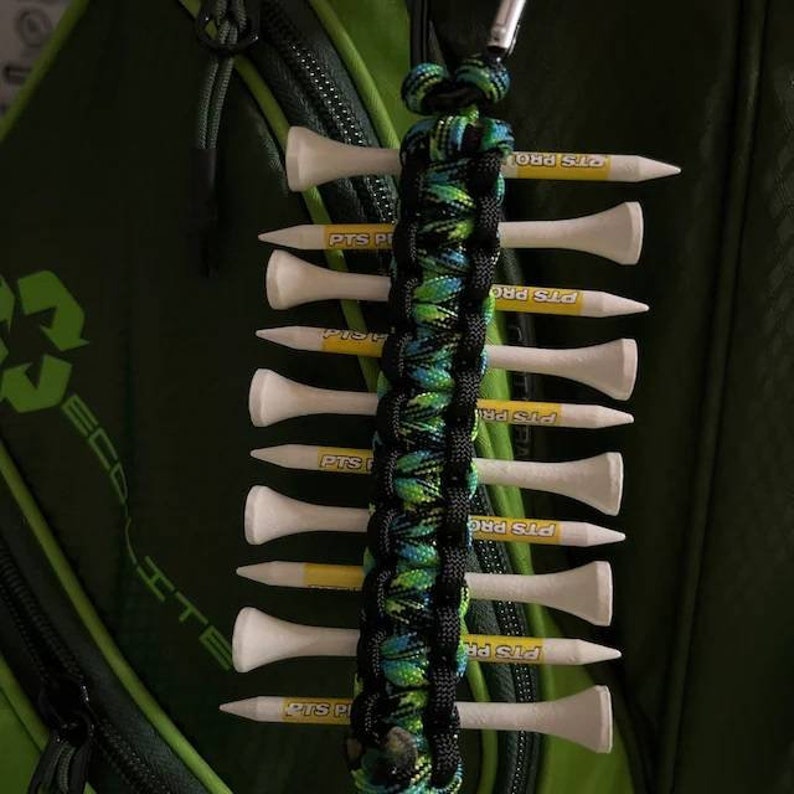 Golf Tee Caddy Golf Gear Golf Bag Organizer. Golf Gifts. - Etsy Canada