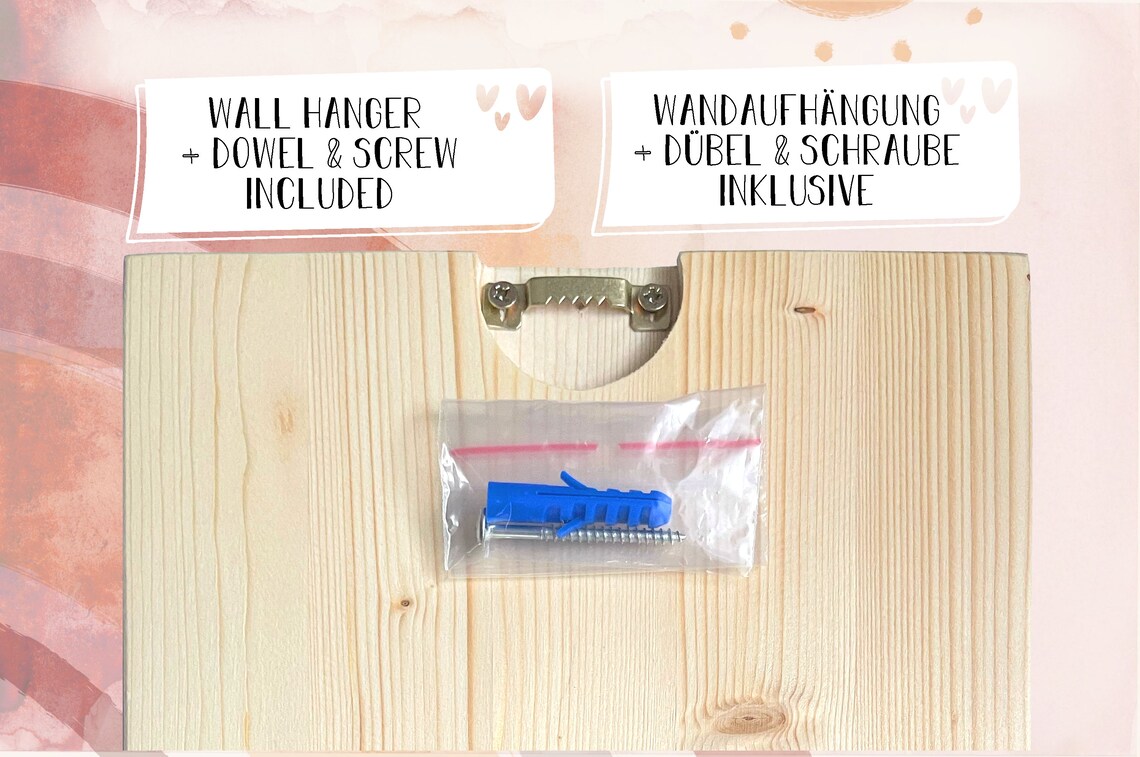 Lama Alpaca Wooden Height Chart Ruler Growth Chart for Kids | Etsy