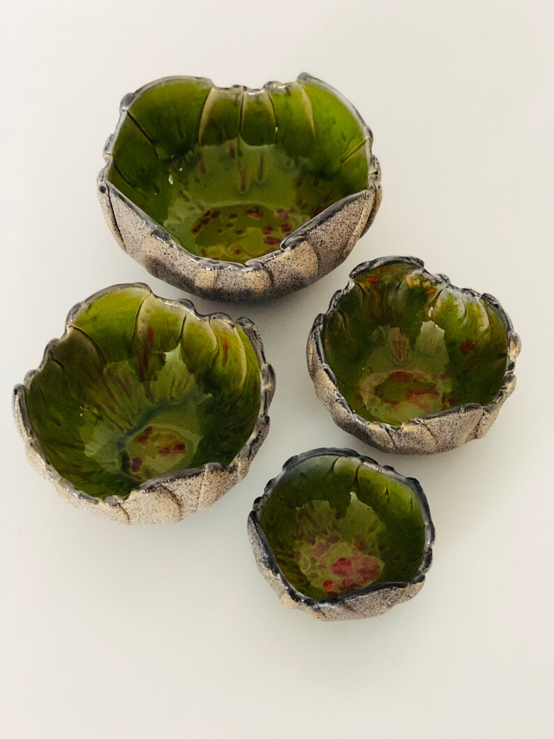 Small Red Bowl From Ruby Collection - Etsy