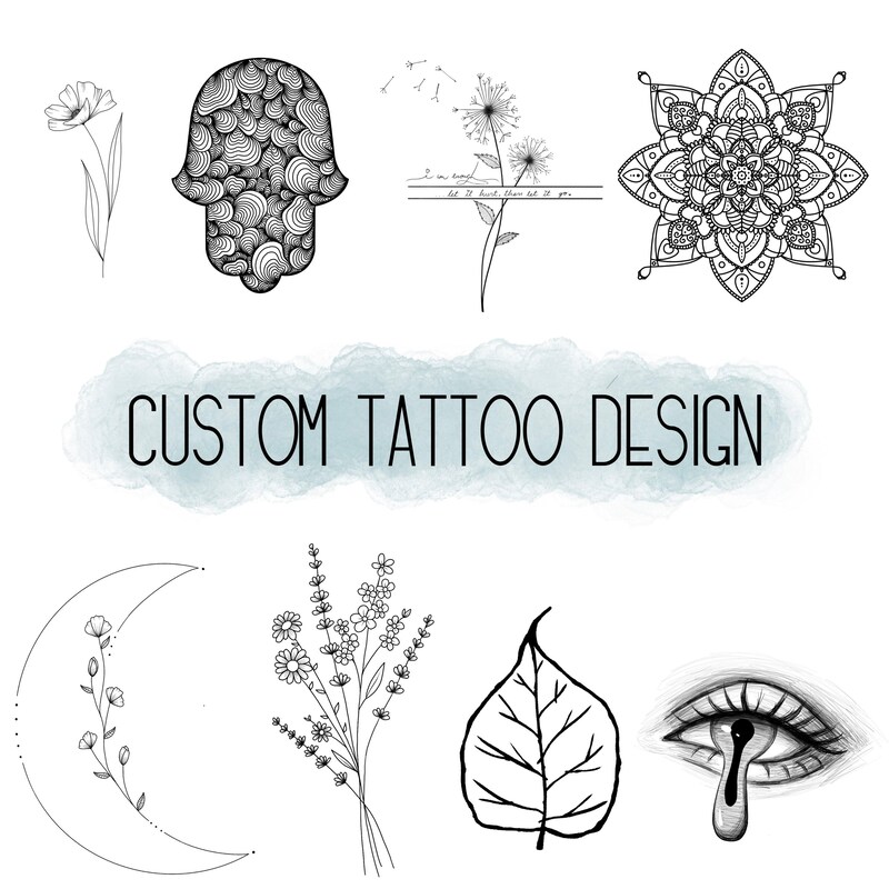 Custom Tattoo Design - Etsy