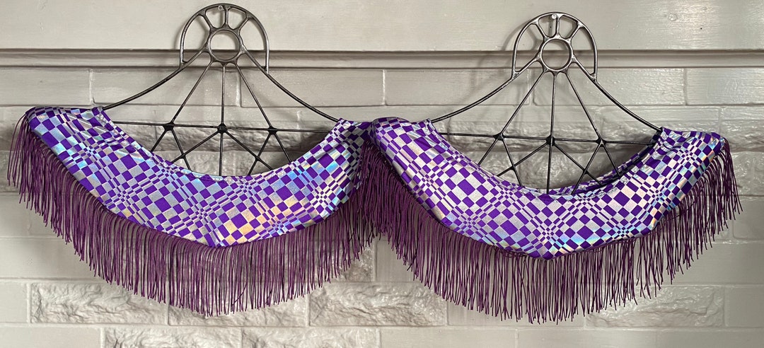 Im so Wavy Fan Covers With Fringe Tip - Etsy