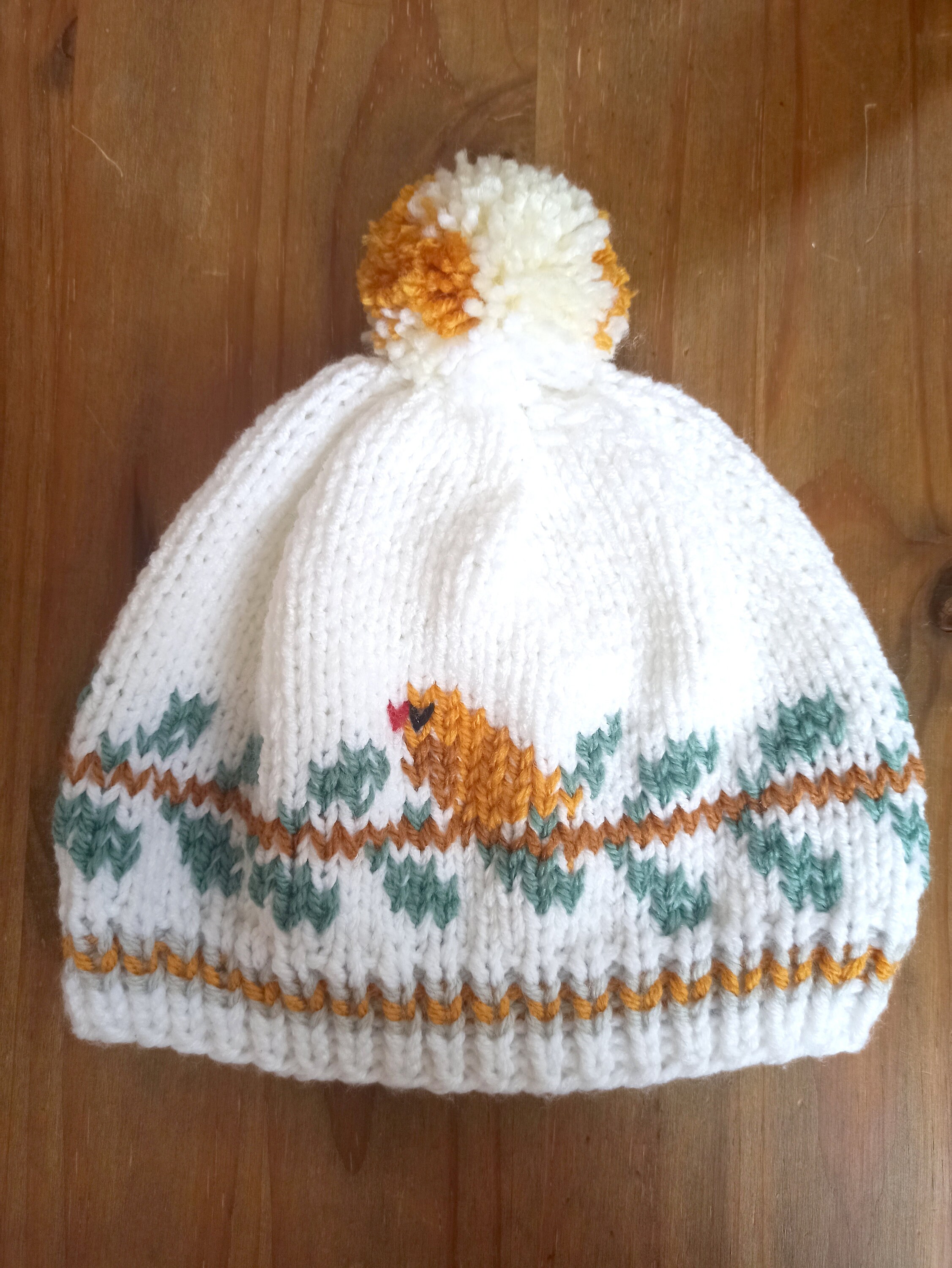 Winter Child Hat Swan Bird Soft-touch Colorful - Etsy UK