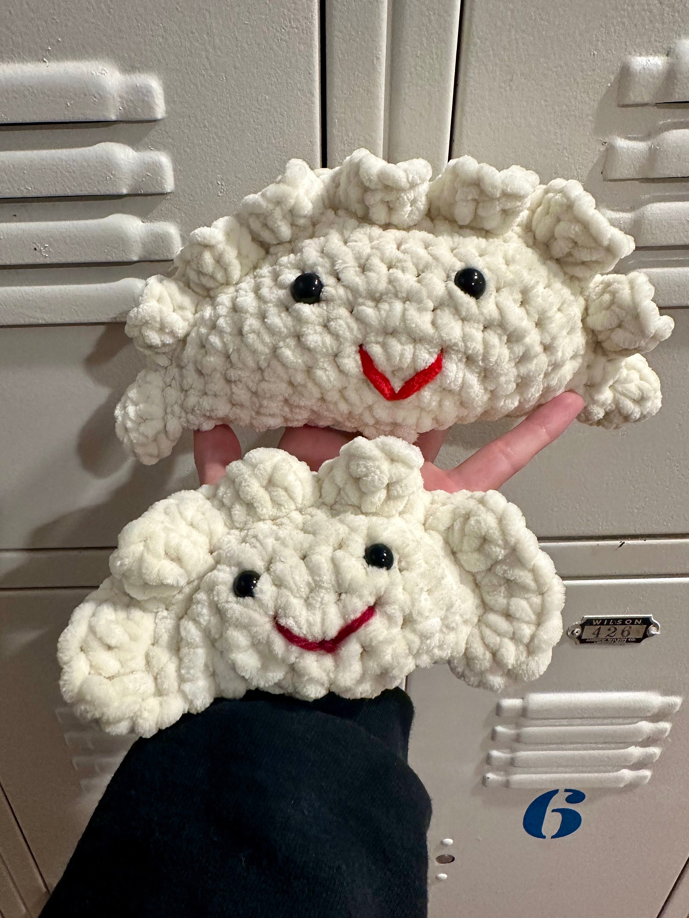 Dumpling Stuffed Plushie Hand Crocheted Kids Gift Crochet Plush Toy ...