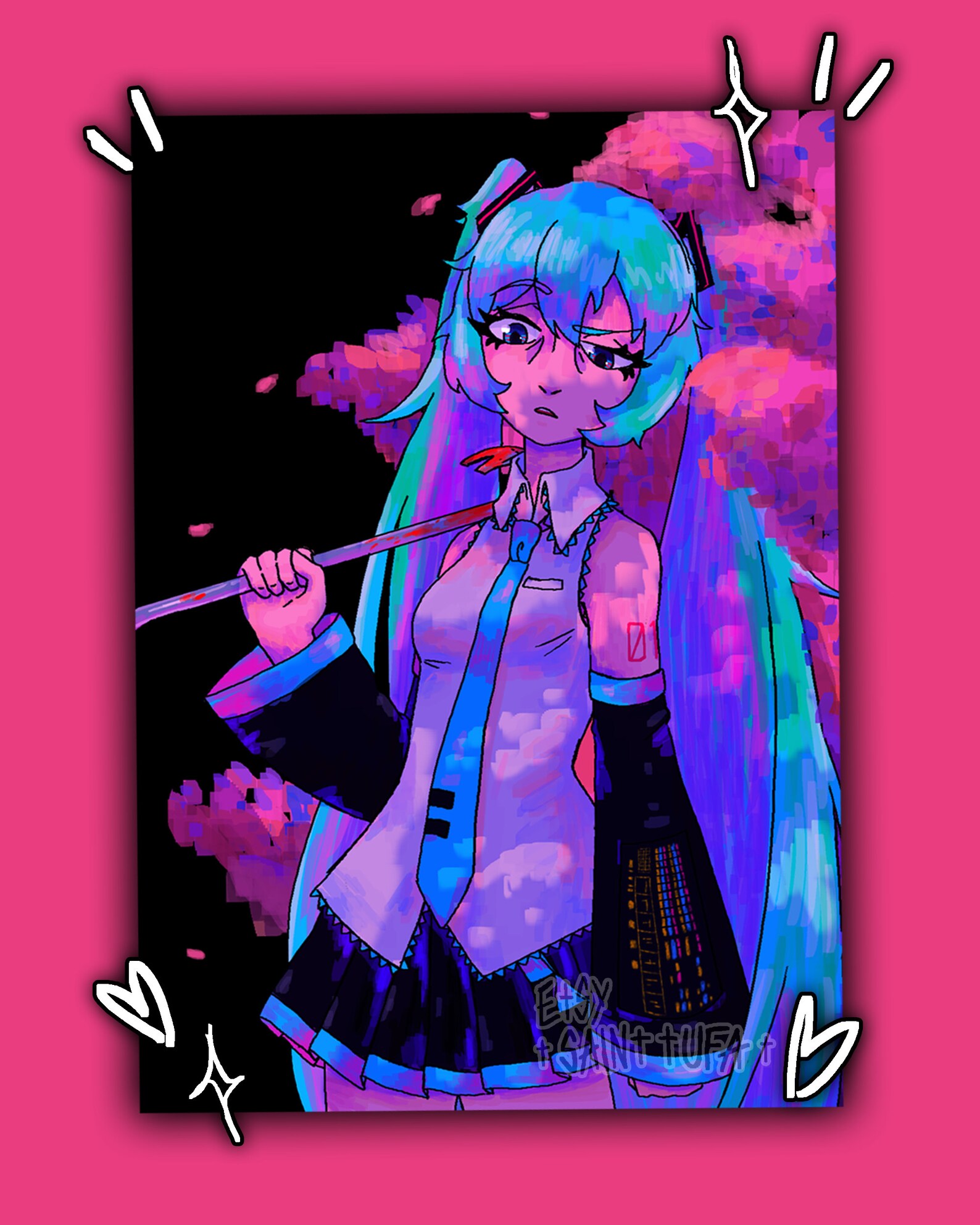 Hatsune Miku A4/A5 Posters | Etsy