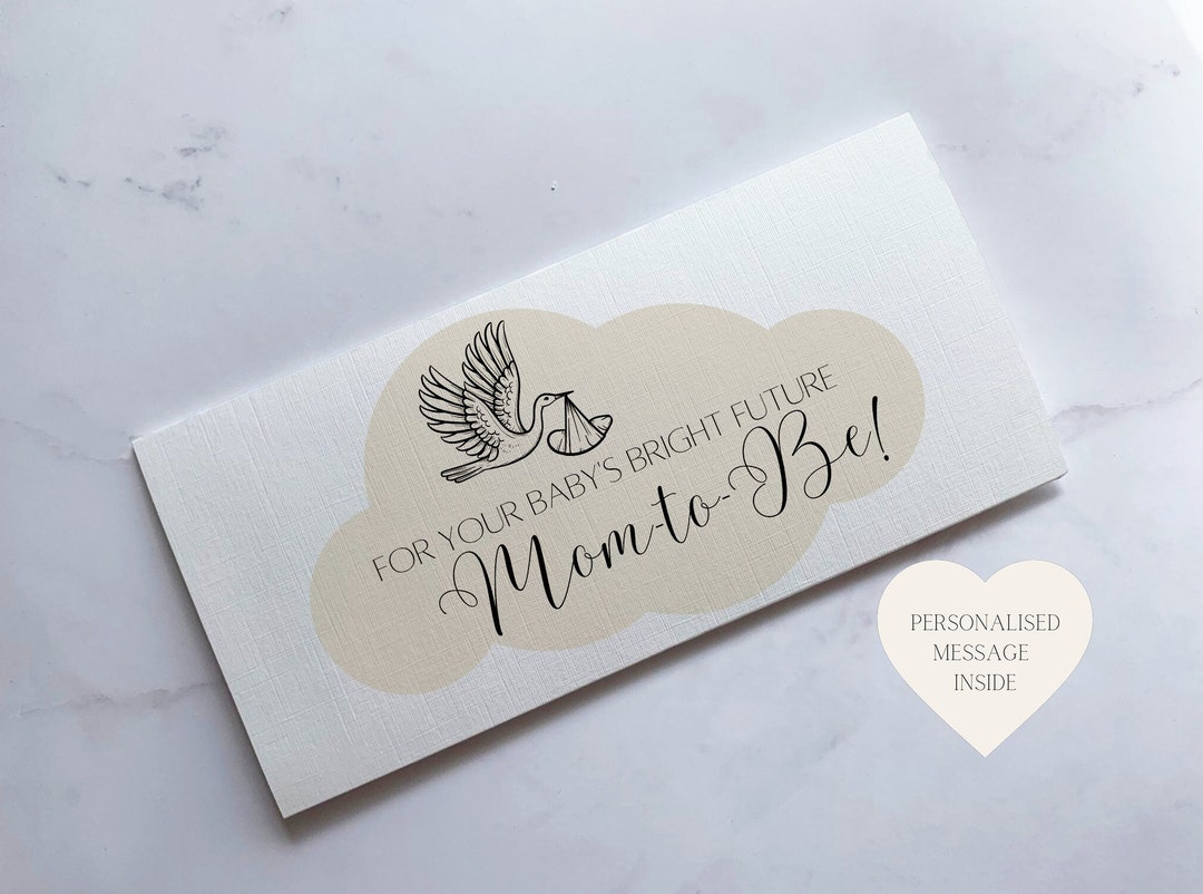 Mom to Be Baby Shower Money Wallet Card | Perfect New Baby Boy, Baby ...