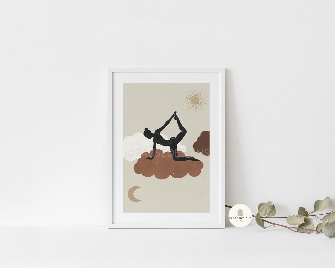 Yoga Spiritual Wall Art Print UNFRAMED PRINTS A3/A4/A5 Prints Home ...