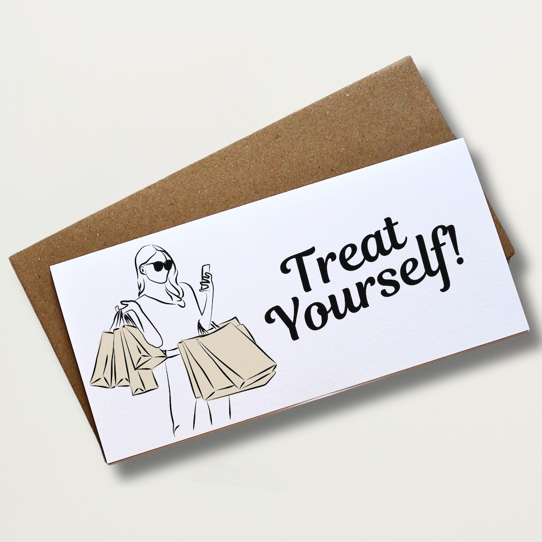 Shopping Spree Money Wallet Card Custom Cash Envelope Wedding Gift ...