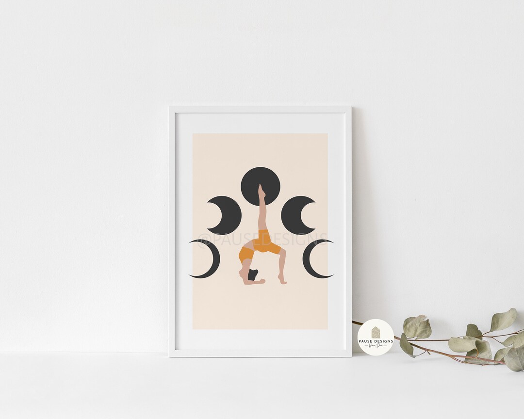 Yoga Spiritual Wall Art Print UNFRAMED PRINTS A3/A4/A5 Prints Home ...