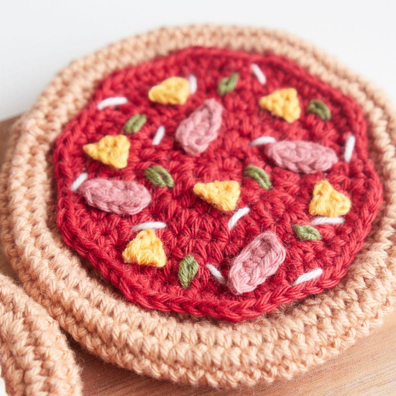 Crochet Mini Pizza Pattern (digital Download) - Etsy