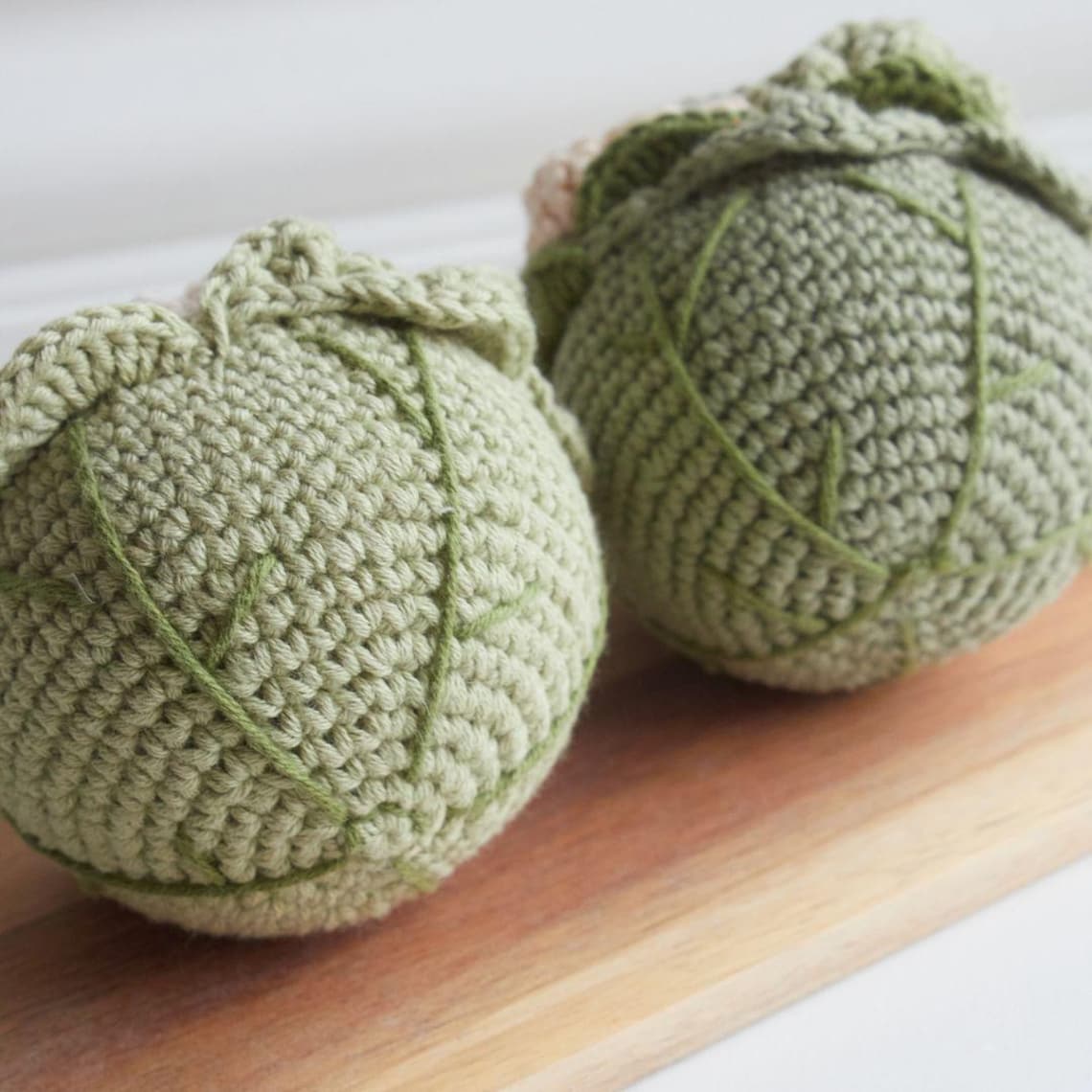 Crochet Lettuce & Cauliflower Pattern (digital Download) - Etsy