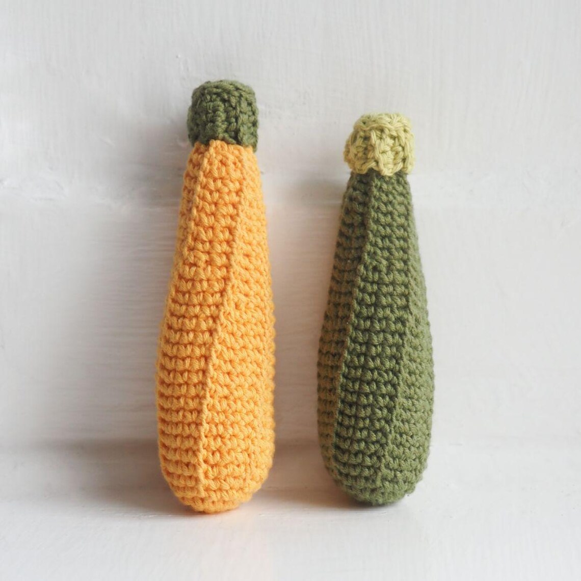 Crochet Aubergine & Squash Pattern (digital Download) - Etsy