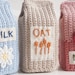 Milk Cartons Crochet Playfood Pattern (digital Download) - Etsy