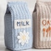 Milk Cartons Crochet Playfood Pattern (digital Download) - Etsy