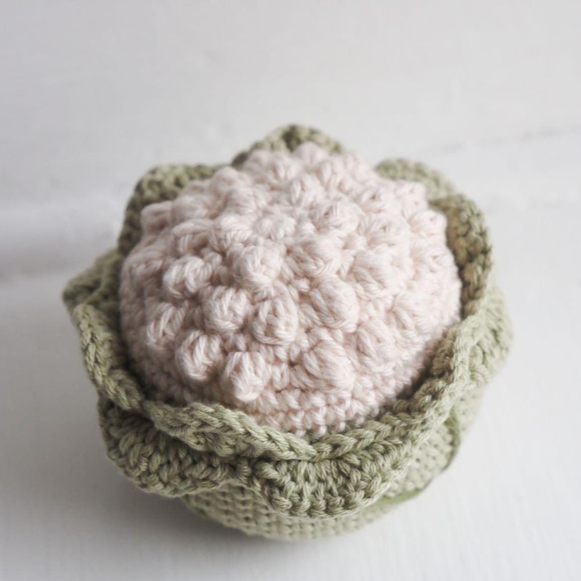Crochet Lettuce & Cauliflower Pattern (digital Download) - Etsy