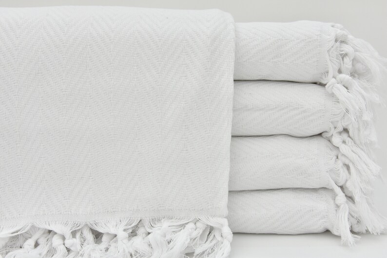 White Blanket Soft Blanket Warm Blanket Full White Bedspread - Etsy