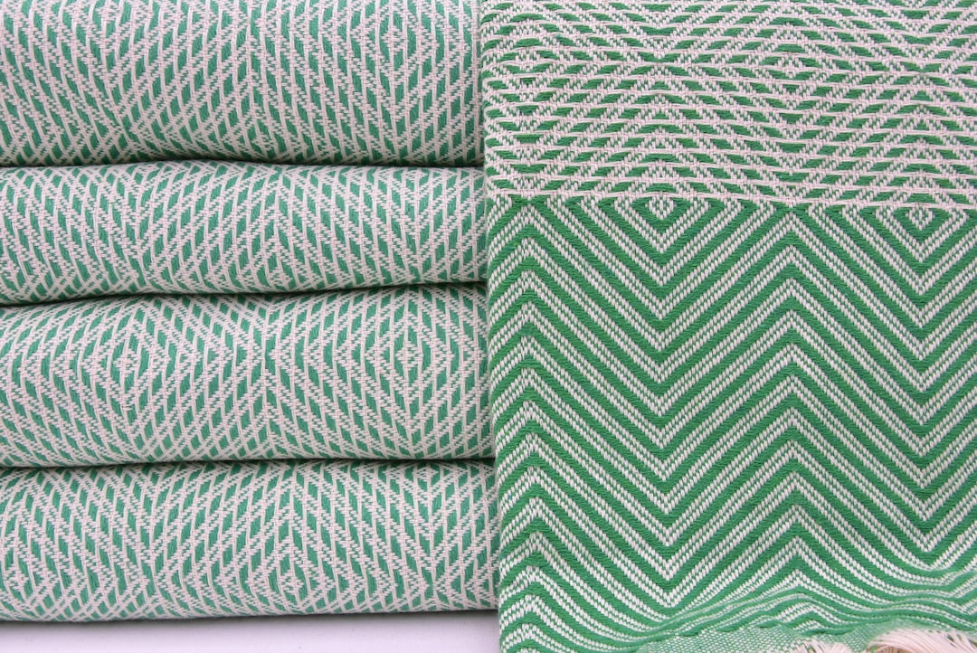 Turkish Throw Turkish Beach Blanket 100% Cotton Blanket Handmade ...