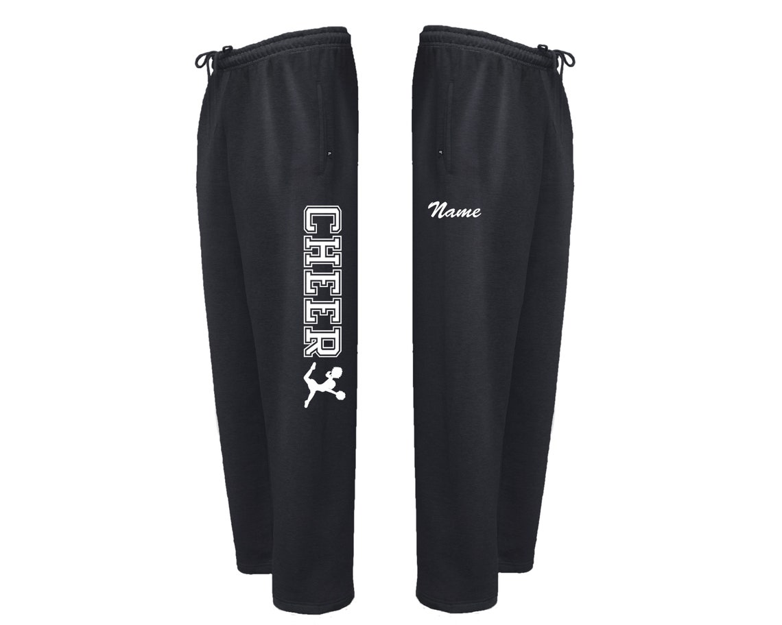Customizable Cheer Sweatpants add Your Name - Etsy