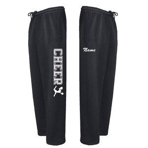 Customizable Cheer Sweatpants add Your Name - Etsy