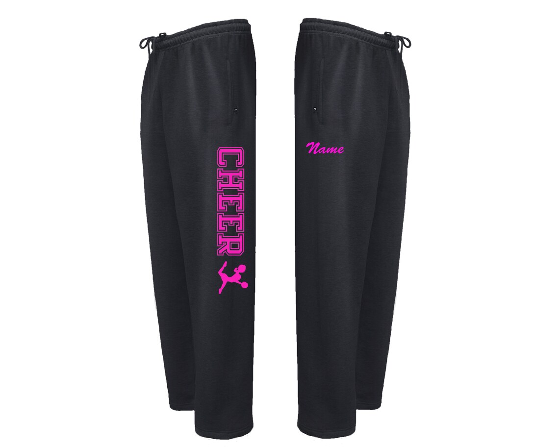 Customizable Cheer Sweatpants add Your Name - Etsy