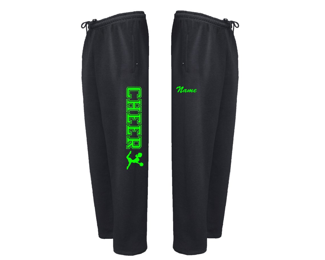 Customizable Cheer Sweatpants add Your Name - Etsy