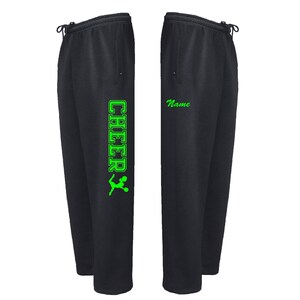 Customizable Cheer Sweatpants add Your Name - Etsy