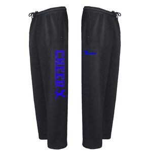 Customizable Cheer Sweatpants add Your Name - Etsy