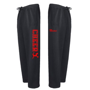 Customizable Cheer Sweatpants add Your Name - Etsy