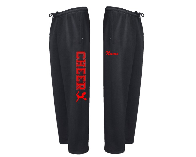 Customizable Cheer Sweatpants add Your Name - Etsy