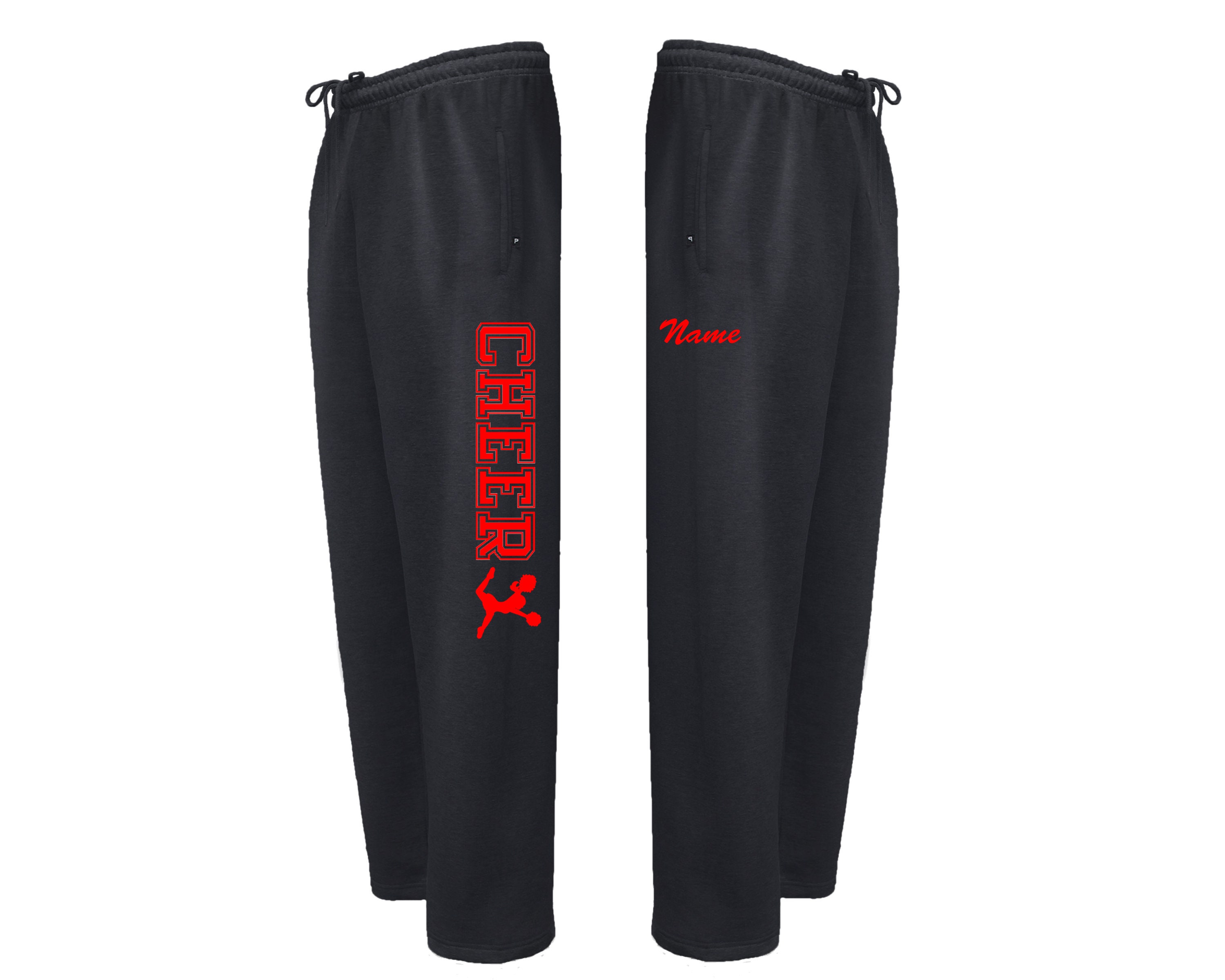 Customizable Cheer Sweatpants add Your Name - Etsy