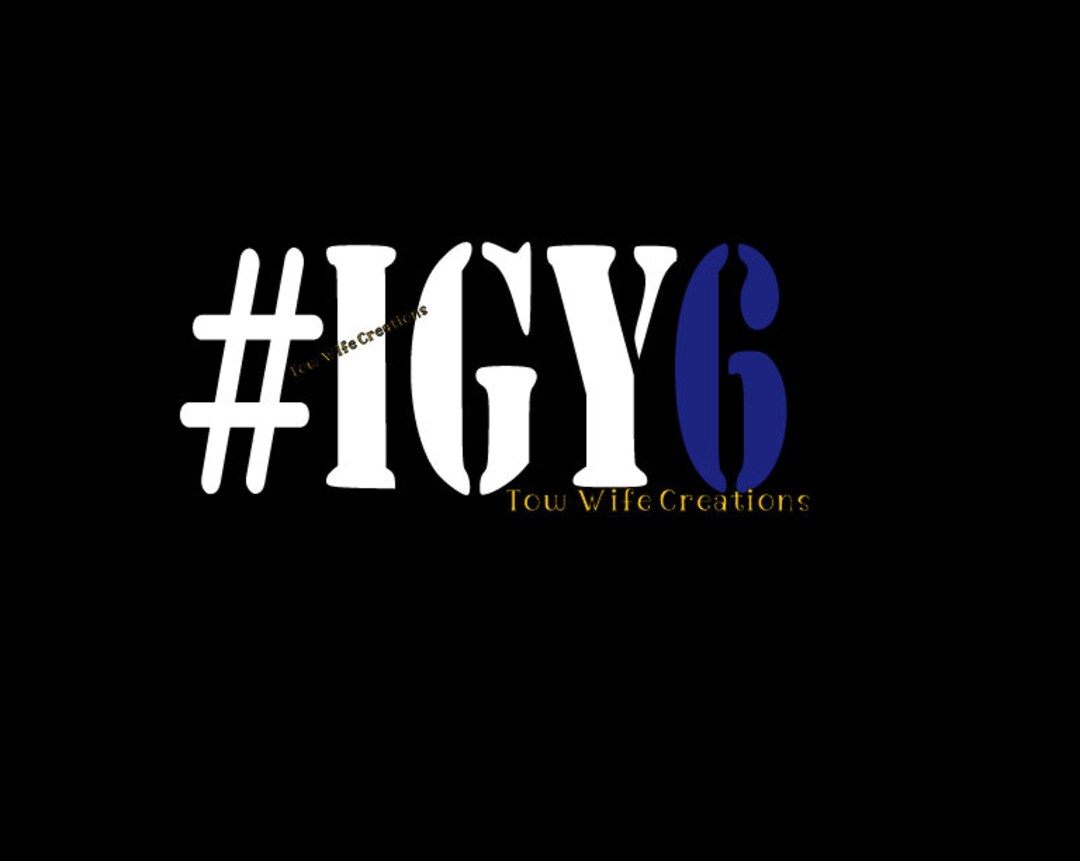 IGY6 Decal I Got Your 6 Decal IGY6 Sticker IGY6 Decal - Etsy