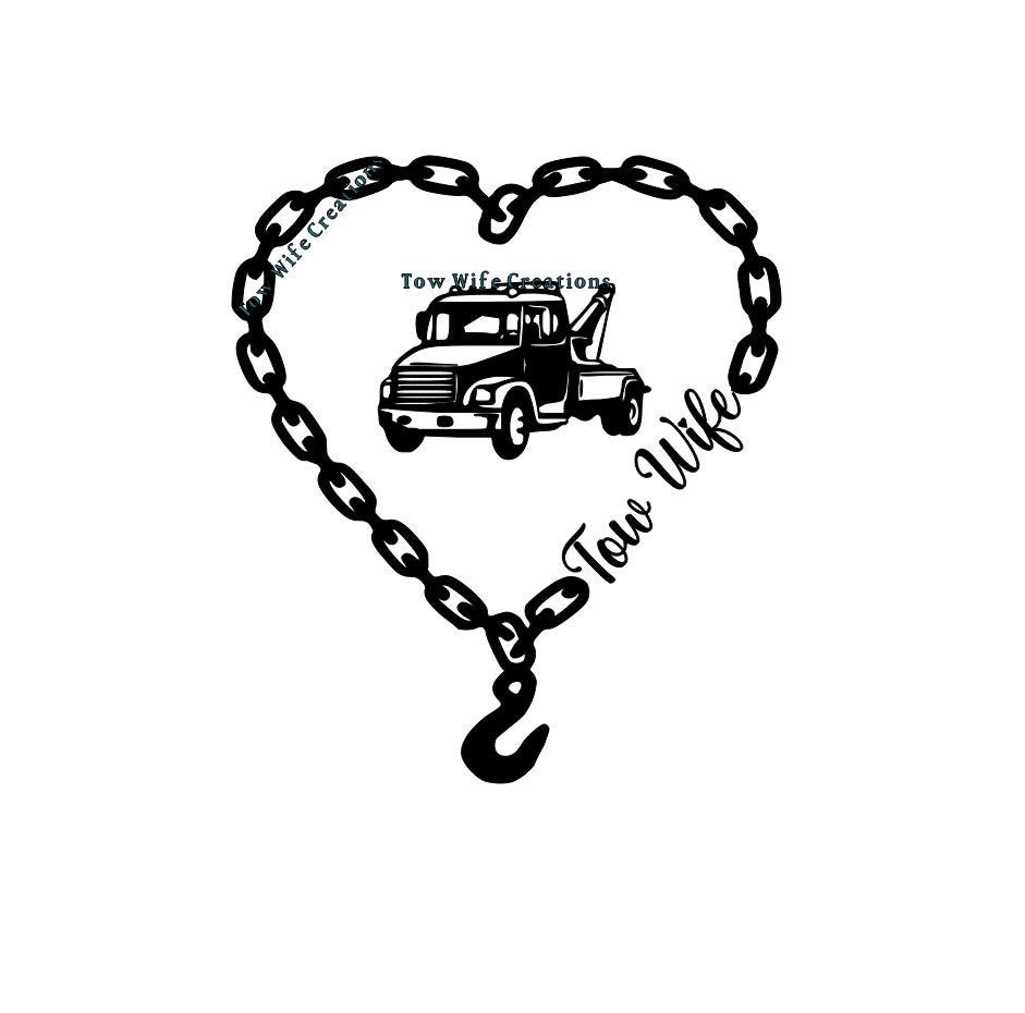 Tow Wife Decal Tow Life Decal Tow Truck Decal Tow Wife - Etsy