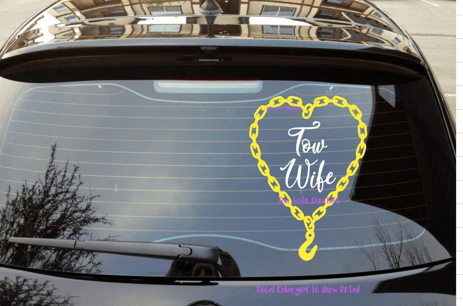 Tow Wife Decal Tow Life Decal Tow Truck Decal Tow Wife | Etsy
