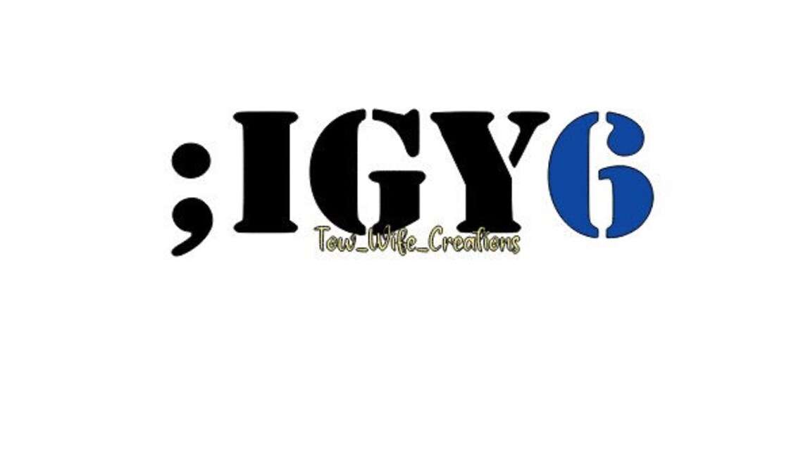 IGY6 Decal I Got Your 6 Decal IGY6 Sticker IGY6 Decal | Etsy