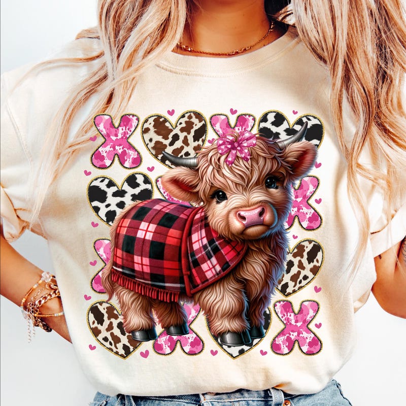 Cow Print Heart Mug - Etsy