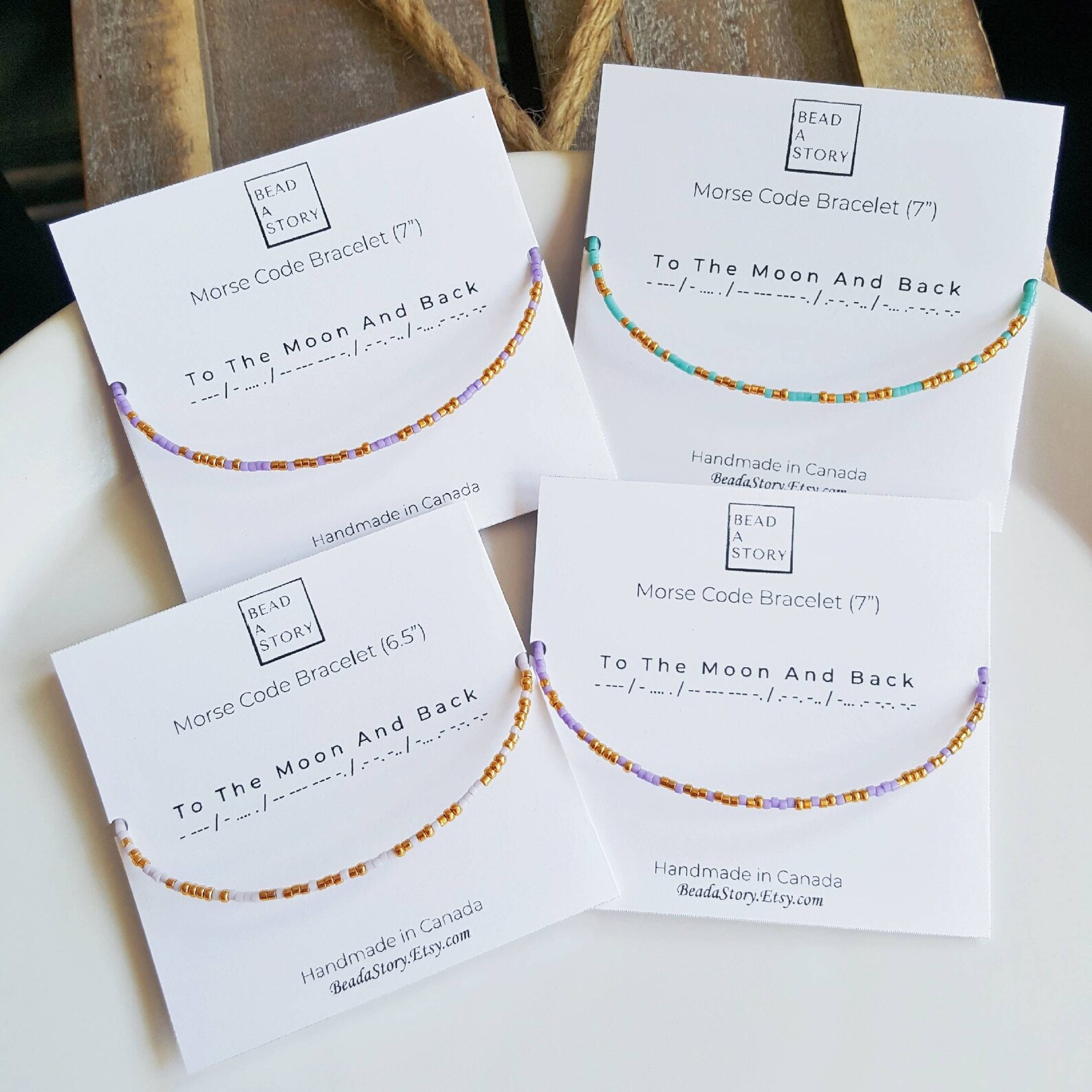 Morse Code Bracelet, Custom Bracelet Personalized Gift for Mother ...