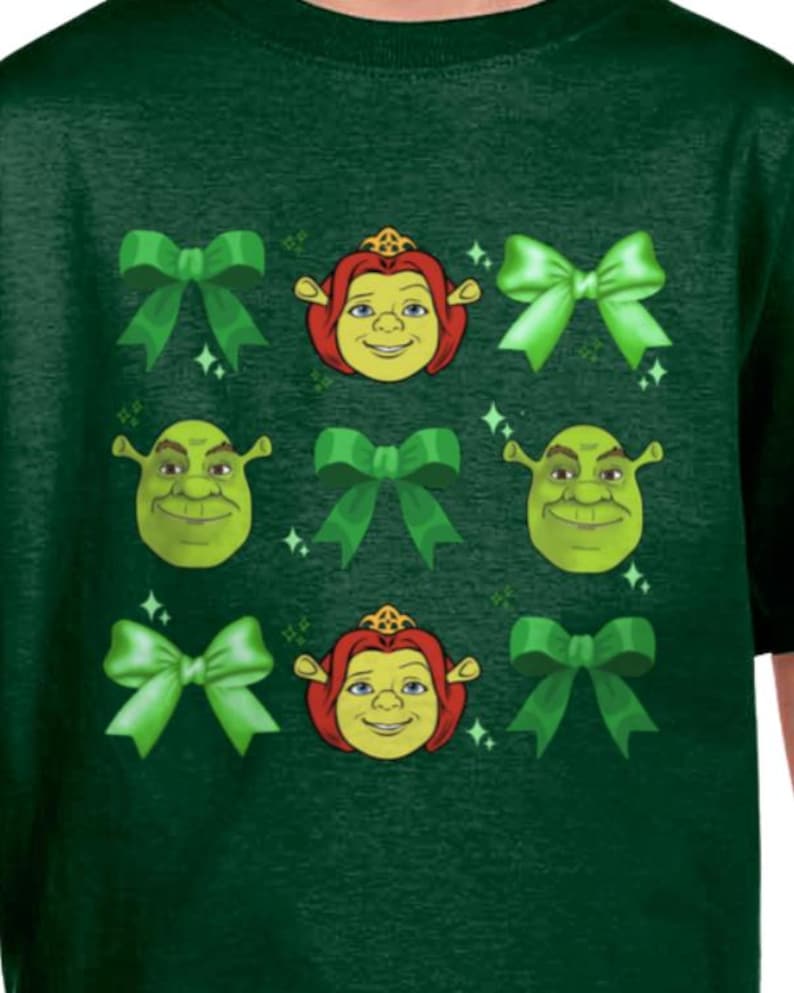 Shrek Shirt, Shrek Coquette Shirt Print, PNG, Girls Shrek Shirt - Etsy