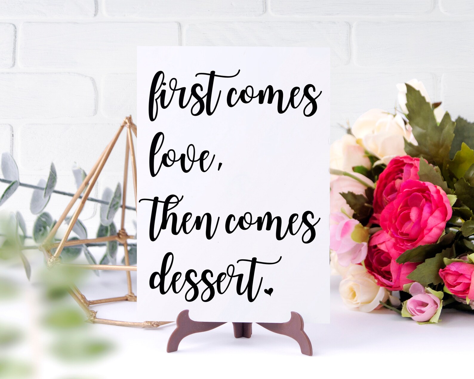 Wedding Dessert Sign, Bridal Shower Dessert Sign, Instant Download ...