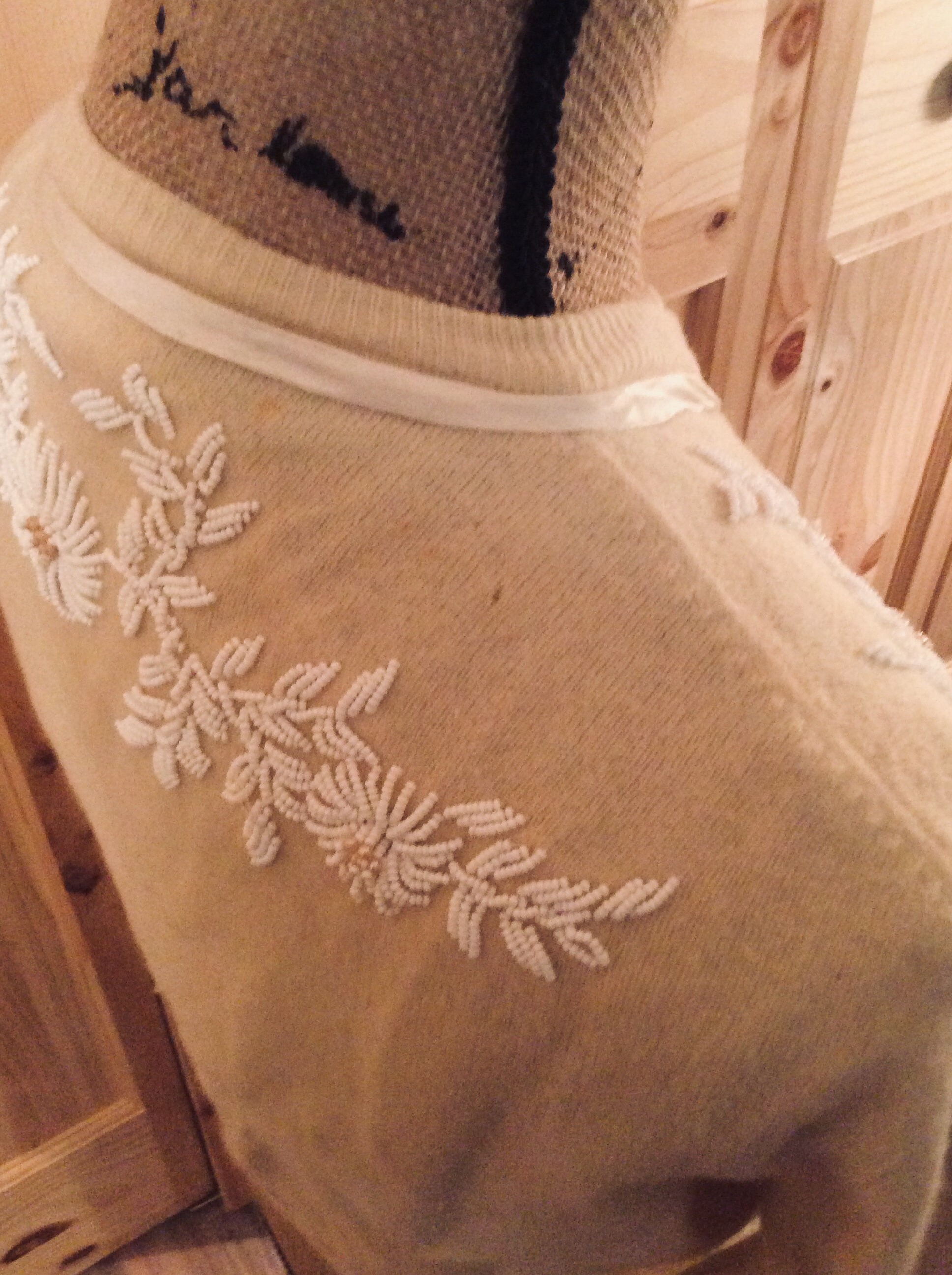 Vintage Cashmere & Angora Beaded Cardigan - Etsy