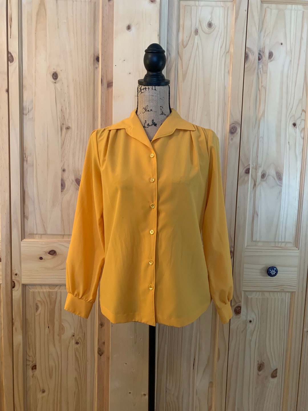 Vintage Long Sleeve Blouses by Lee Mar - Etsy