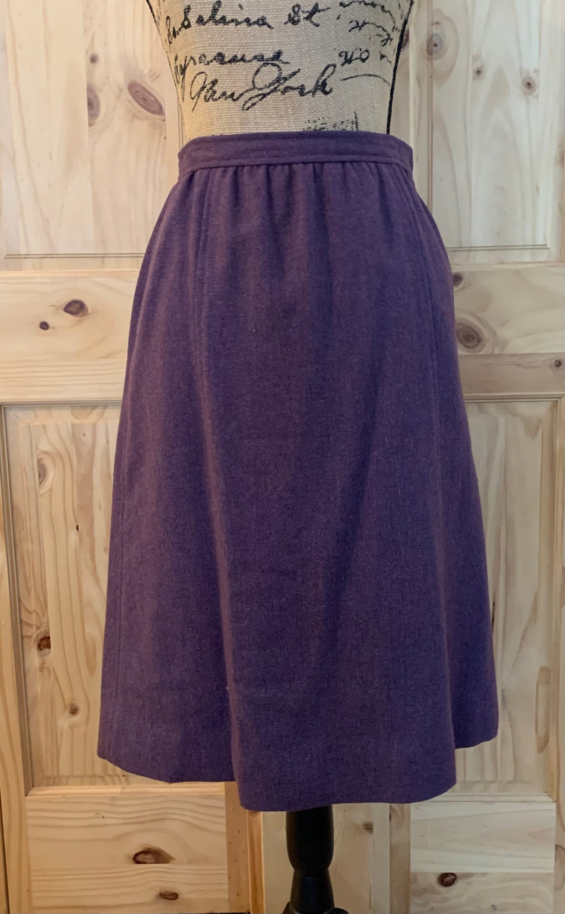 Vintage, the Villager Plumb Wool Suit - Etsy